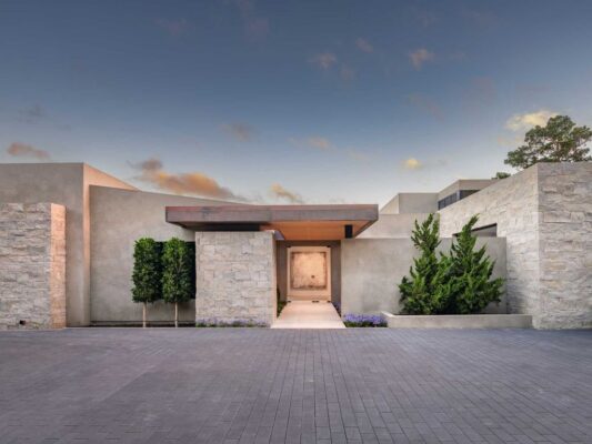 A Newly Constructed Home in Pebble Beach with State of The Art ...