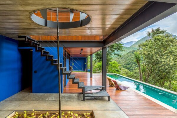 Piano House with Contemporary Architecture by Ao Cubo Arquitetura