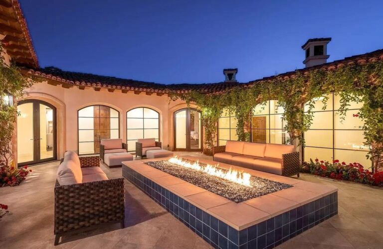 This Magnificent Custom Home in Rancho Santa Fe has An Amazing Outdoor ...