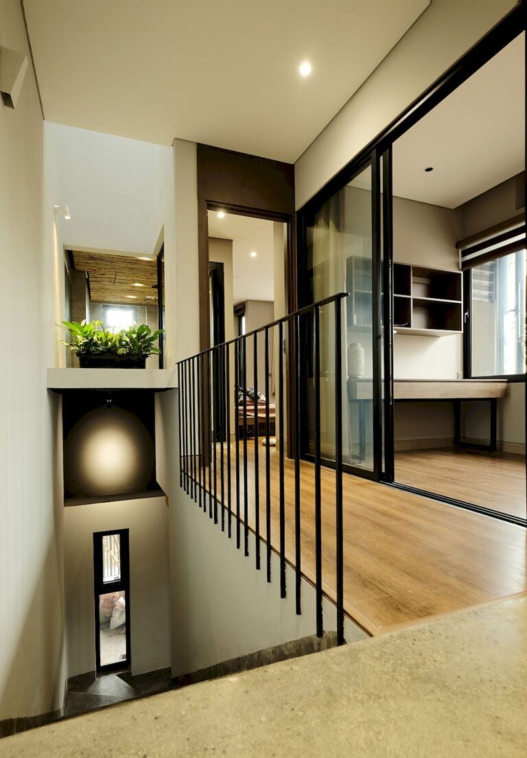 Cobblestone House with Unique Living Space by 1+1>2 Architects