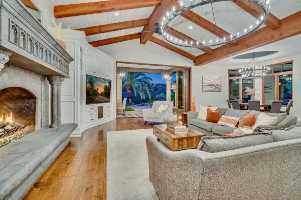 Masterfully Designed Mediterranean Inspired Estate with A Long Circular ...