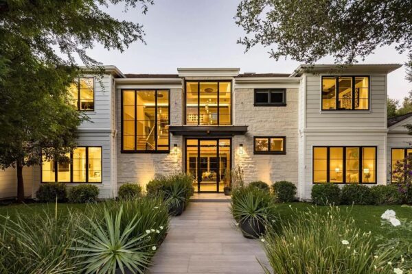 Spectacular Modern Masterpiece on Pristine Grounds in Prime West Atherton