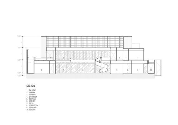 The Alia Residence with Modern Tropical Style in Indonesia by Axial Studio