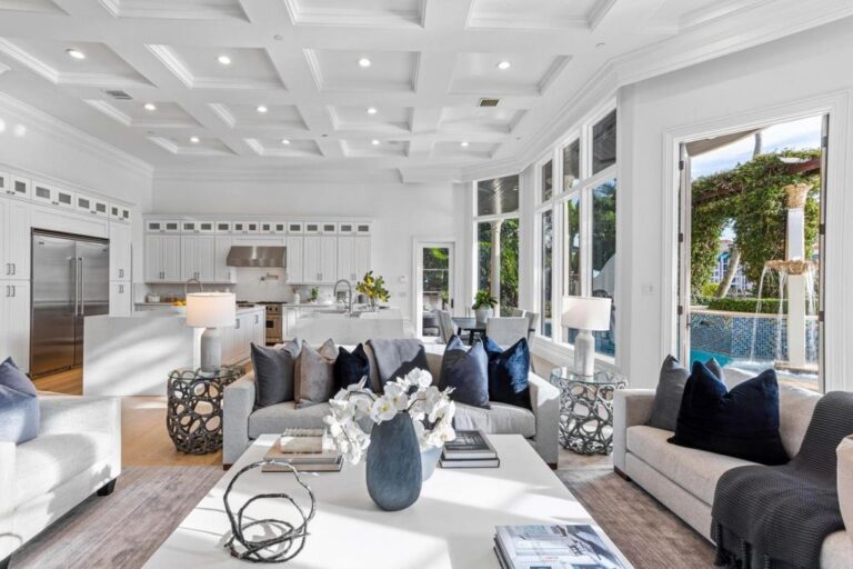 This $14.995 Million Spanish Mansion with Reimagined Interiors in Boca ...