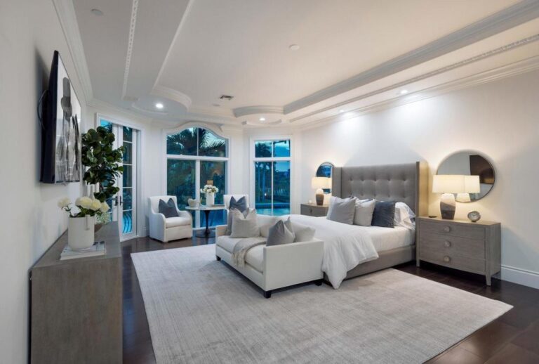 This $14.995 Million Spanish Mansion with Reimagined Interiors in Boca ...