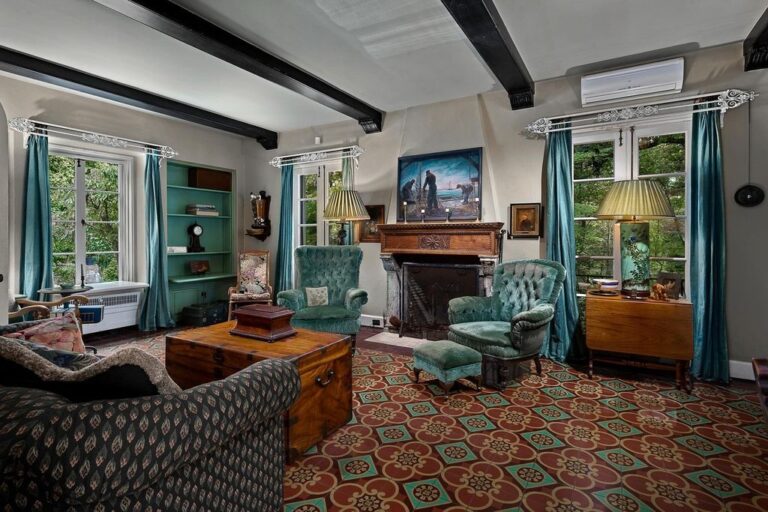 This $3M Spectacular Mediterranean Villa Evokes the 1920's European ...