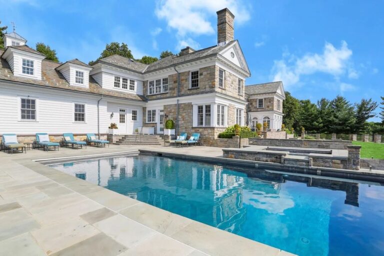 Truly Unique Georgian Manor in Greenwich with the Finest Architectural ...