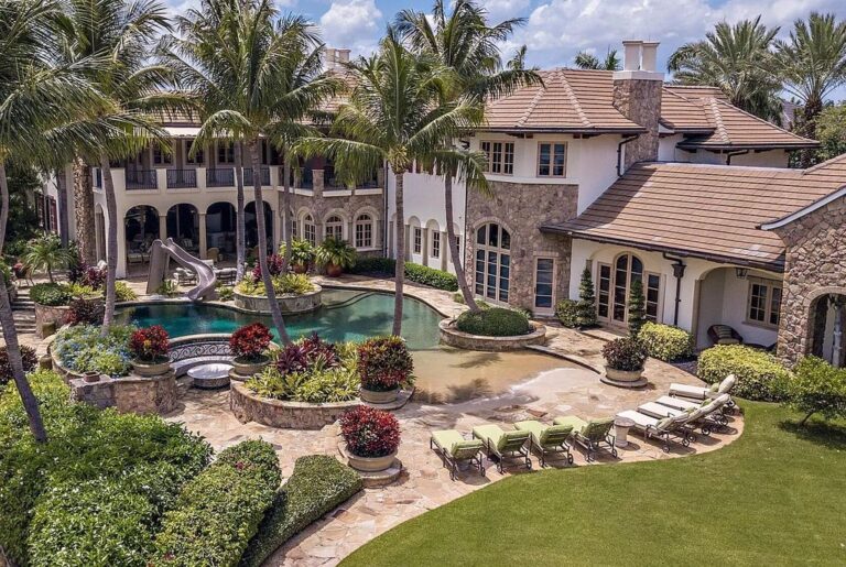 Unprecedented Over 18,000 SF Mansion in Boca Raton Showcases Extremely ...