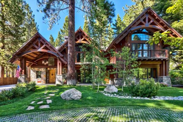 $13,777,888 Stunning Tahoe Mountain Home with a Layout Designed for ...