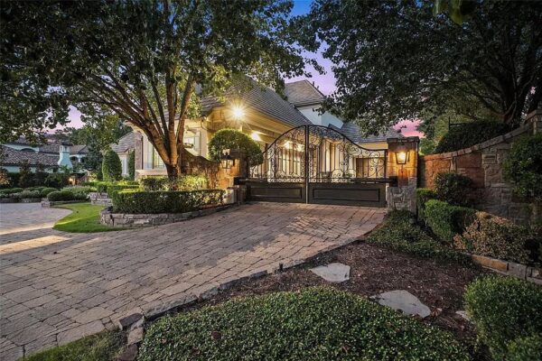 A Waterfront Estate with French Inspired Magnificent Architectural ...