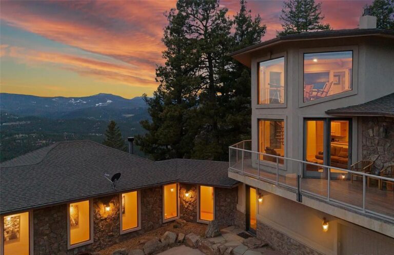 An Unique Home on A Natural Setting of Rock Outcroppings with ...