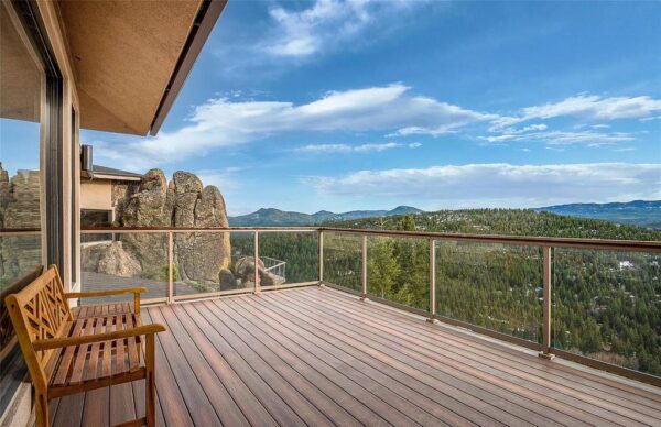 An Unique Home on A Natural Setting of Rock Outcroppings with ...