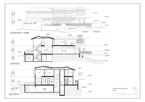 Clare House, a Prominent Luxurious White Home by Invilla Architecture