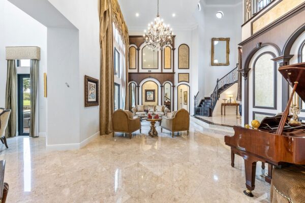 This Magnificent Custom Home in Parkland Comes with Gorgeous Landscape ...