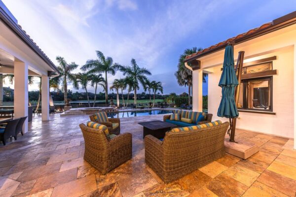 This Magnificent Custom Home in Parkland Comes with Gorgeous Landscape ...