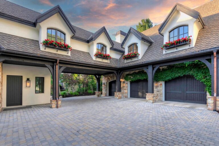 Secluded, Gated Estate Featuring Open and Light Floor Plan in Sandy, UT ...