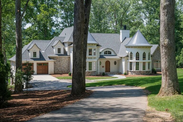 Meticulously Designed North Carolina Home with Timeless Elegance and ...