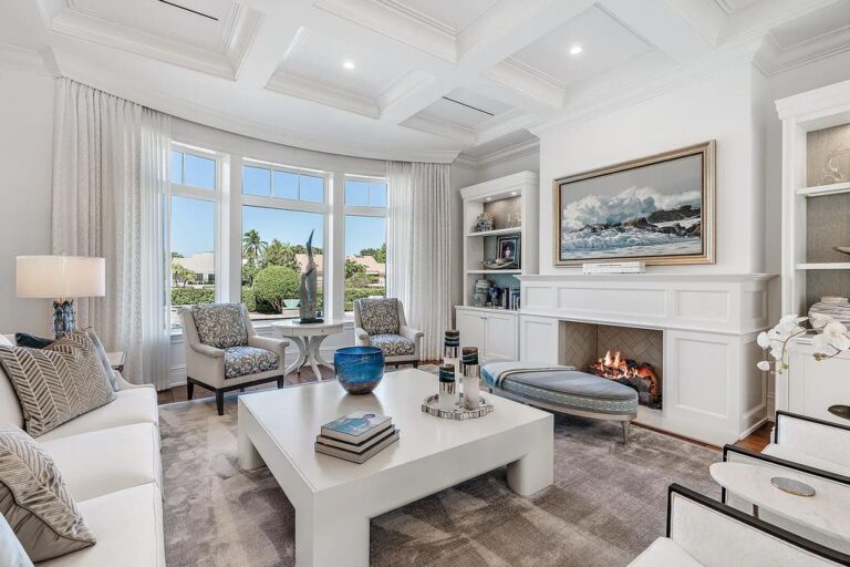 This Grand Waterfront Estate in Jupiter has Everything and More