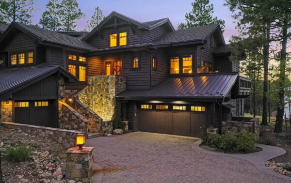 This $3.795 Million Elegant Home in Flagstaff with Multiple Outside Entertaining Areas is The ...