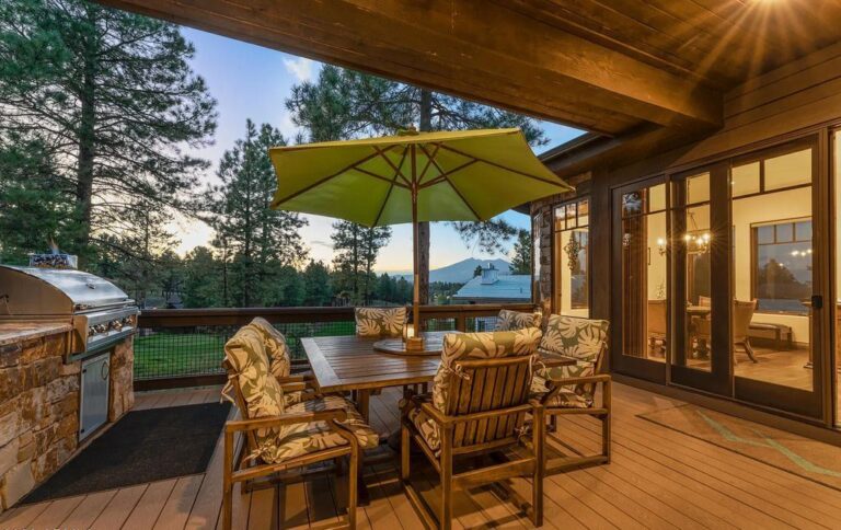 This $3.795 Million Elegant Home in Flagstaff with Multiple Outside Entertaining Areas is The ...