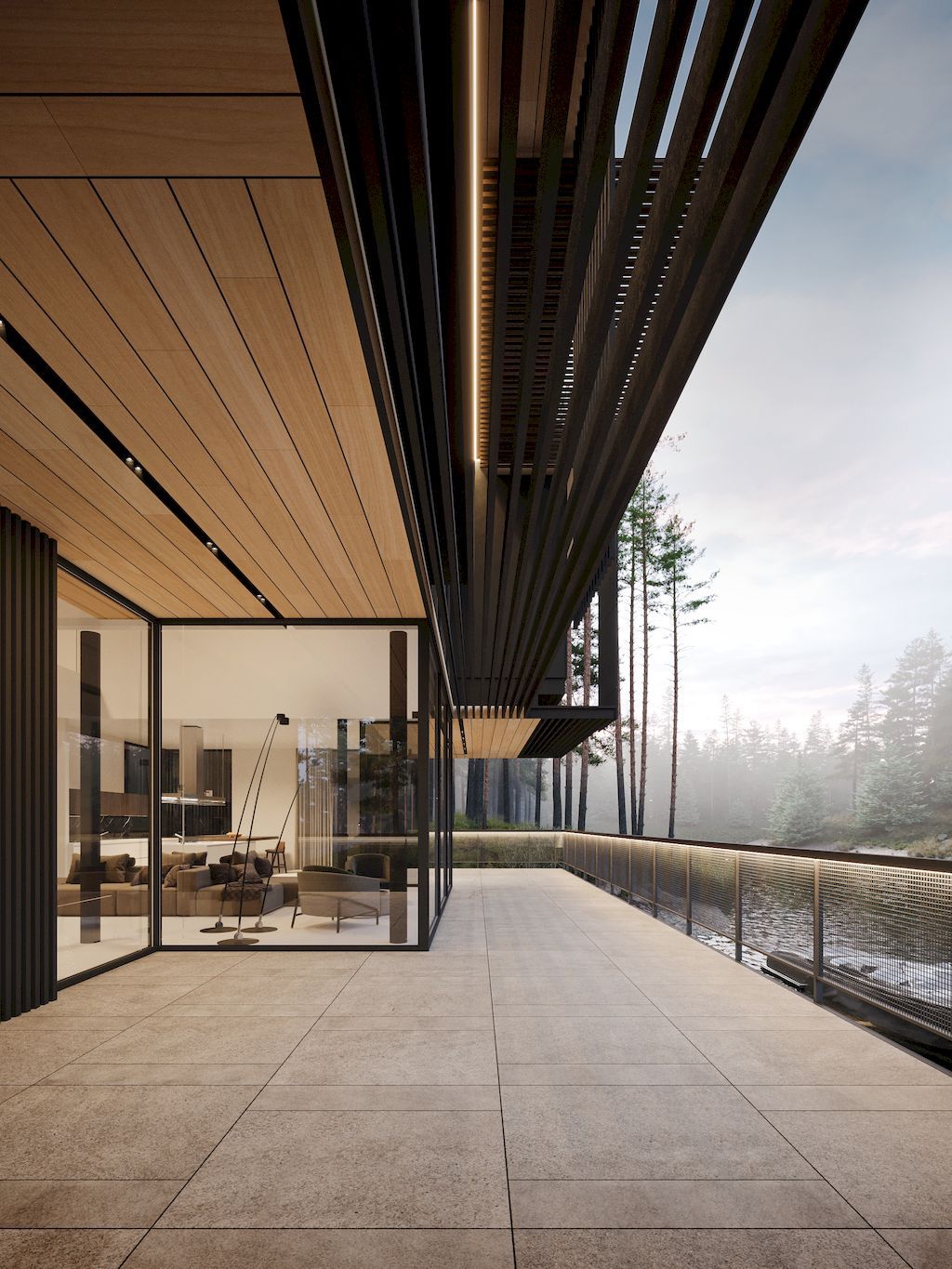 Three Elements House, A Compact Middle-rise Villa by Kerimov Architects