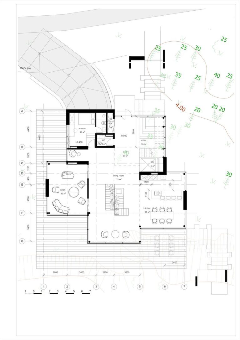 Three Elements House, A Compact Middle-rise Villa by Kerimov Architects