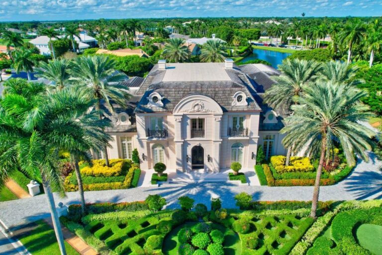 A Truly One of A Kind Estate in Boca Raton with Sprawling Gardens and ...