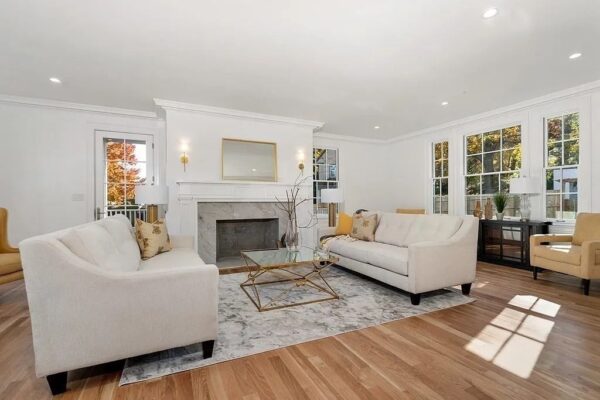 Elegant Residence in Brookline, MA Masterfully Restored and Designed ...