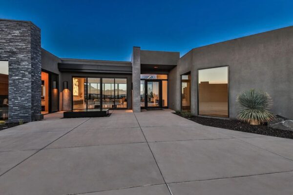 On top of the World! A Truly One of a Kind Contemporary Estate in Saint ...