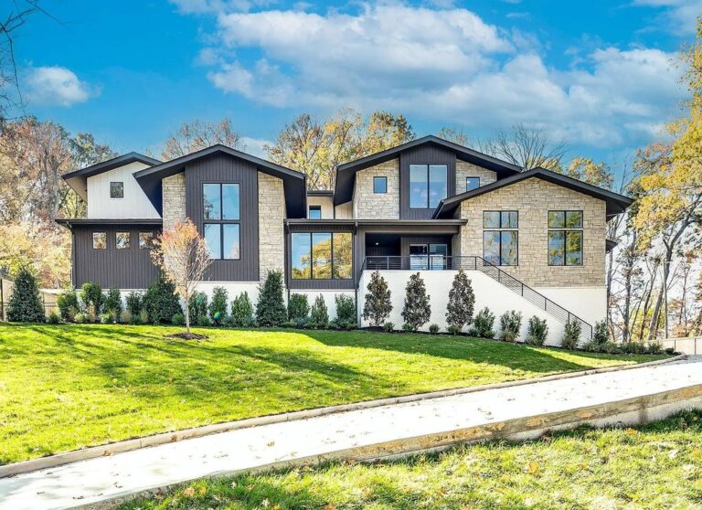 Sitting on a Heavily Wooded Lot with a Gorgeous View, Stunning Soft ...