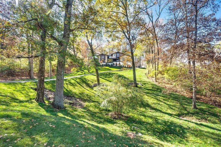 Sitting on a Heavily Wooded Lot with a Gorgeous View, Stunning Soft ...