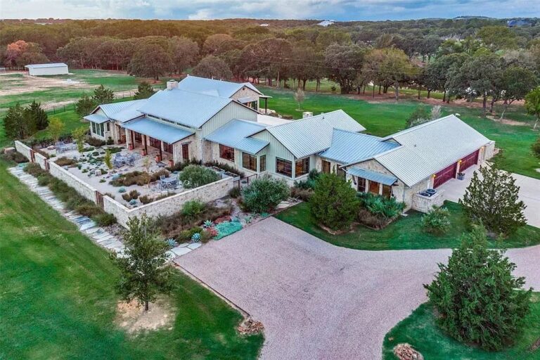 Stunning Home with Classic Architectural Lines on Breathtaking 47 Acre ...