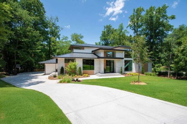 Stunning and Private Modern Estate at Its Finest in Raleigh, NC