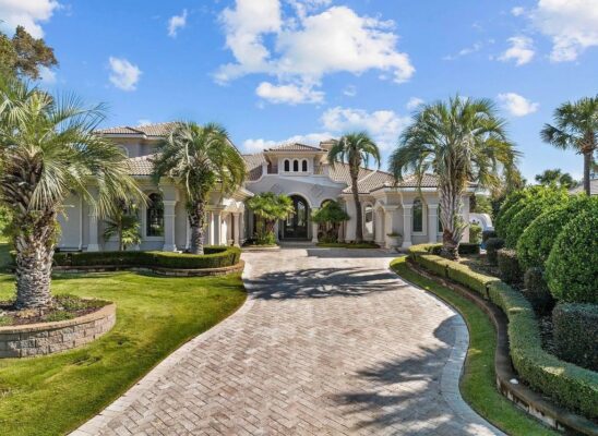 This Mediterranean House in Myrtle Beach, SC Has It All from Stately ...