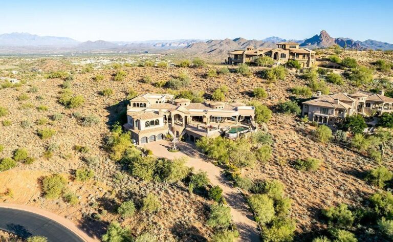 This $5.35 Million Entertainer's Dream Home in Fountain Hills Boasts ...
