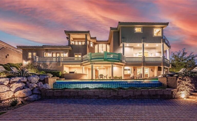 A Recently Updated Residence in Henderson with Stunning Views of The ...