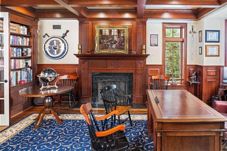 Exquisite Custom Manor Home in Pennsylvania Offers the Very Finest in ...