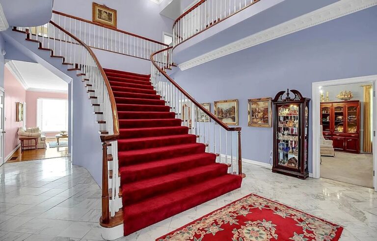 Greek Revival Style Mansion With All the Modern Amenities and Opulent ...