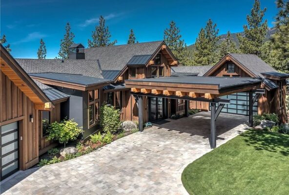 Meticulously Crafted Home in Incline Village Nevada with Panoramic Lake ...
