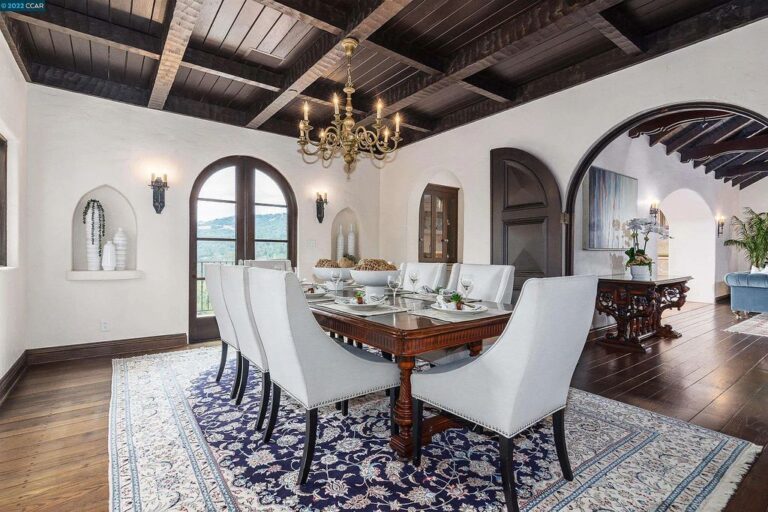 Spectacular Spanish Revival Estate with Stunning Inside and Outside ...