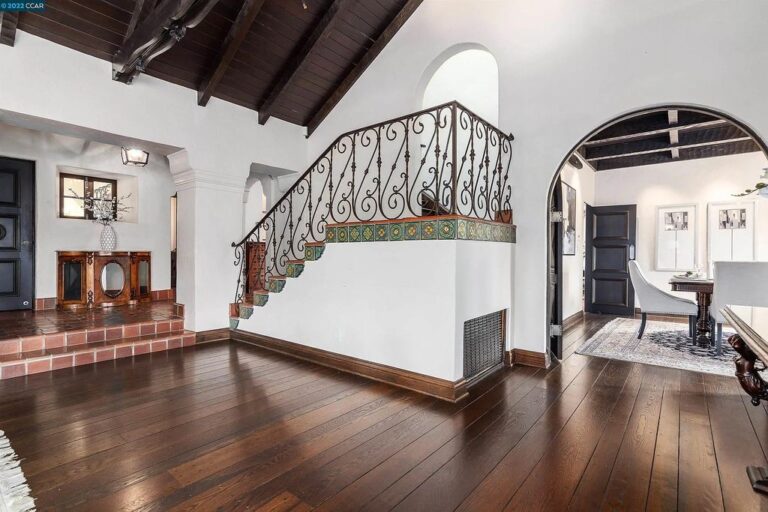 Spectacular Spanish Revival Estate with Stunning Inside and Outside ...