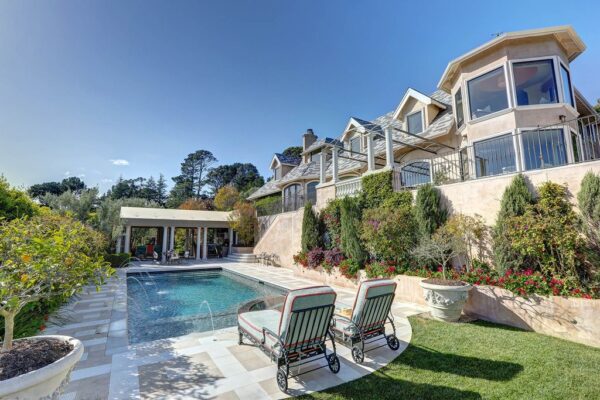 Stunning Luxury View Estate in Tiburon with Lavish Grounds and Fine ...