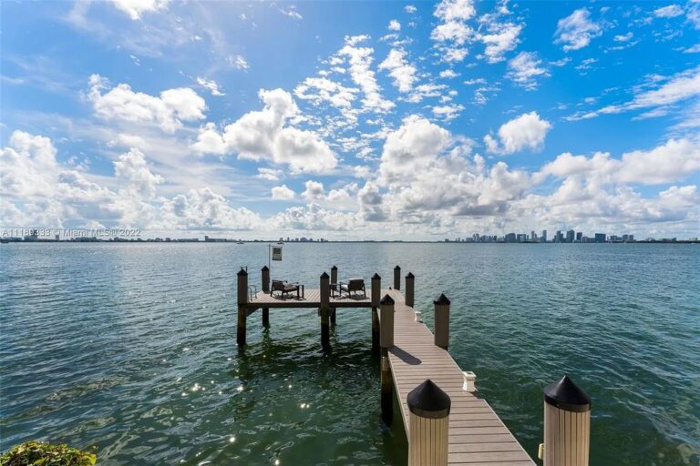A Luxury Home in North Bay Village, Florida with Direct Miami Skyline Views