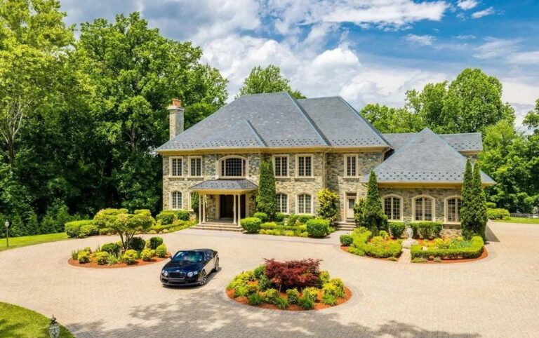 One of The Most Extraordinary Estates in McLean, Virginia Crafted for a ...