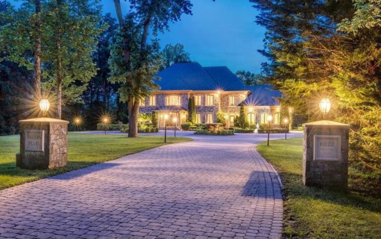 One of The Most Extraordinary Estates in McLean, Virginia Crafted for a ...