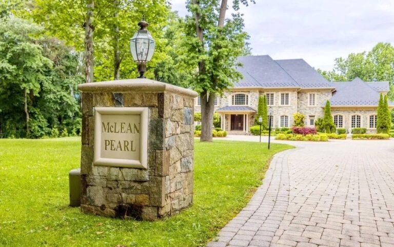One of The Most Extraordinary Estates in McLean, Virginia Crafted for a ...