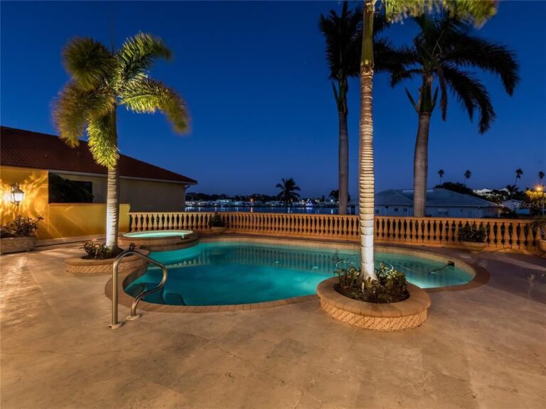 A $4 Million Tuscan Inspired Home Privately situated on the ...