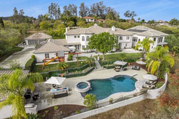 A Meticulously Designed Home with Long Private Circular Driveway and A ...