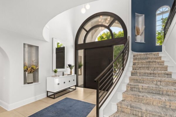 A Meticulously Designed Home with Long Private Circular Driveway and A ...