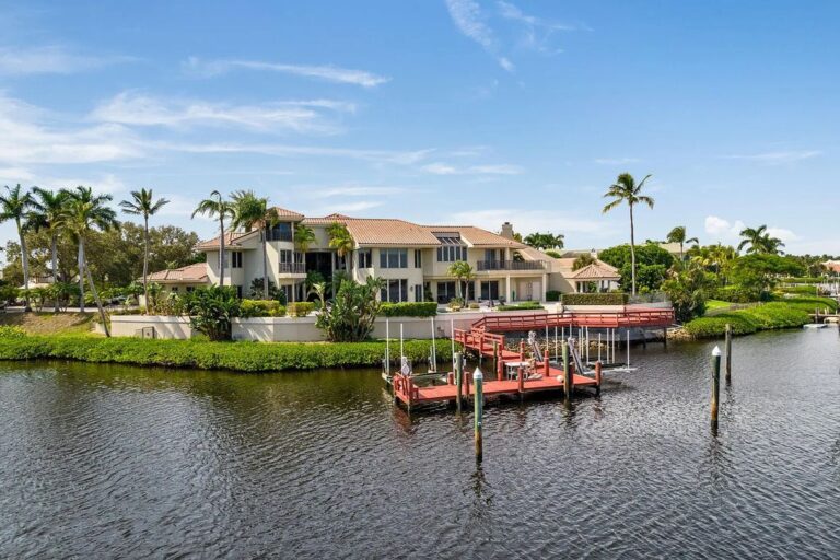 A Stunning Intracoastal Estate on The Most Premier Corner Point Lot on ...